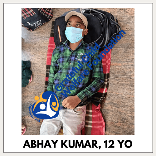 Donate for Health & Treatment - Grateful Child Welfare Foundation